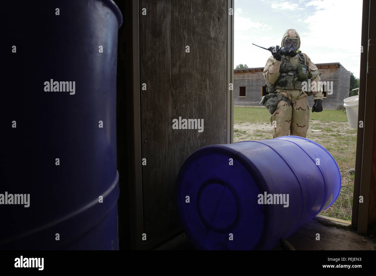 U.S. Army Sgt. Moise Williams of Chemical Reconnaissance Platoon ...