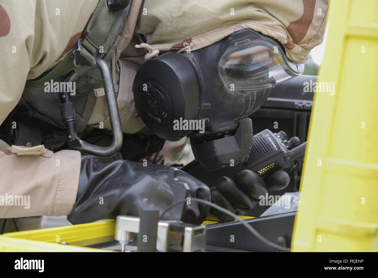 U.S. Army Sgt. Moise Williams of Chemical Reconnaissance Platoon ...