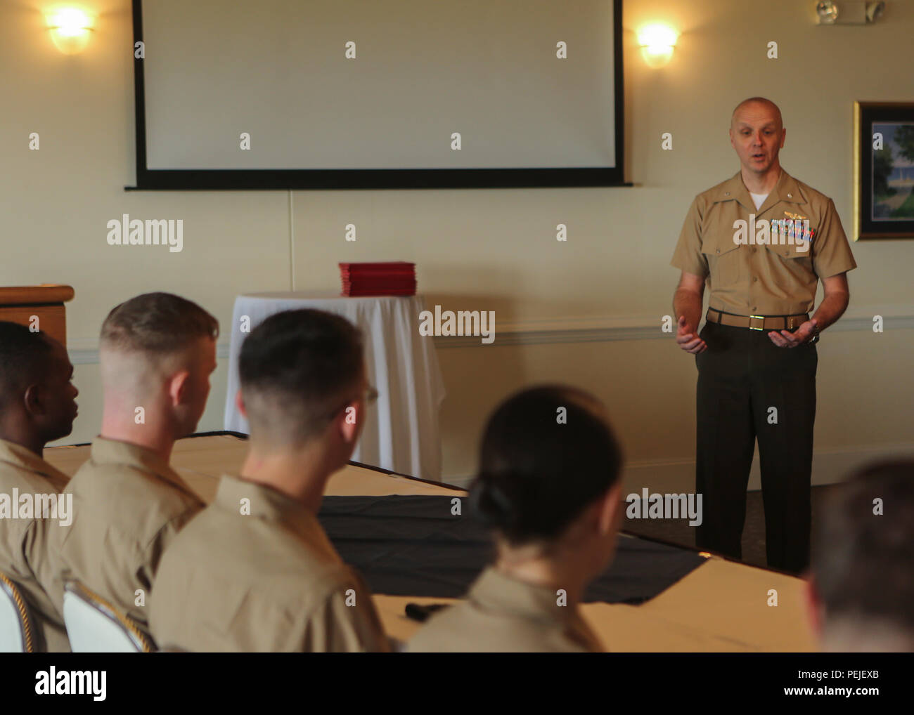 Lt. Col. Brett A. Hart, the executive officer of Marine Aircraft Group ...
