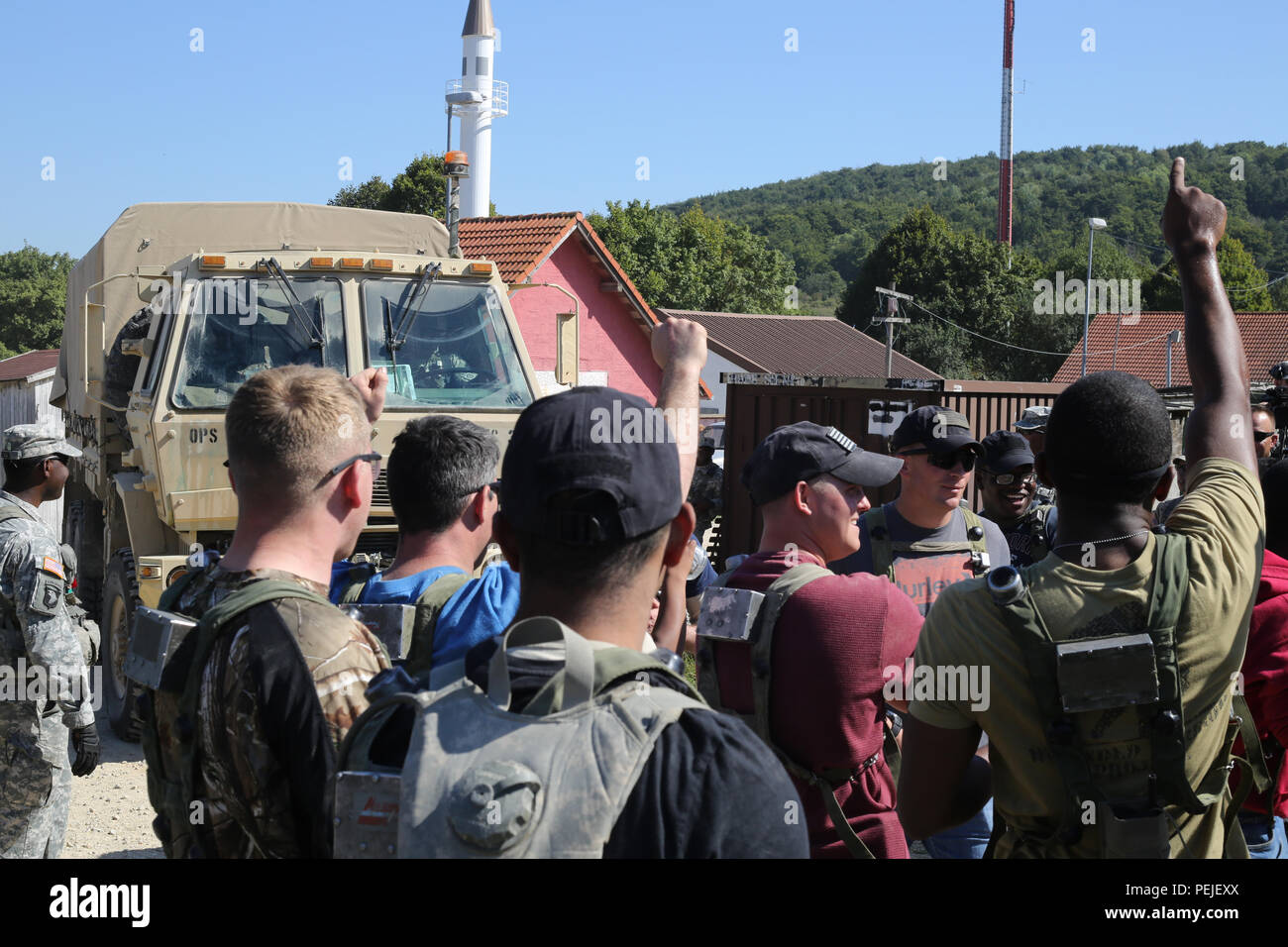 127th Infantry Regiment And 1st Battalion High Resolution Stock ...