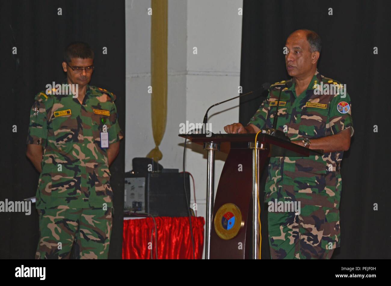 Lt. Gen. Md Mainul Islam, Principal Staff Officer for the Bangladesh ...