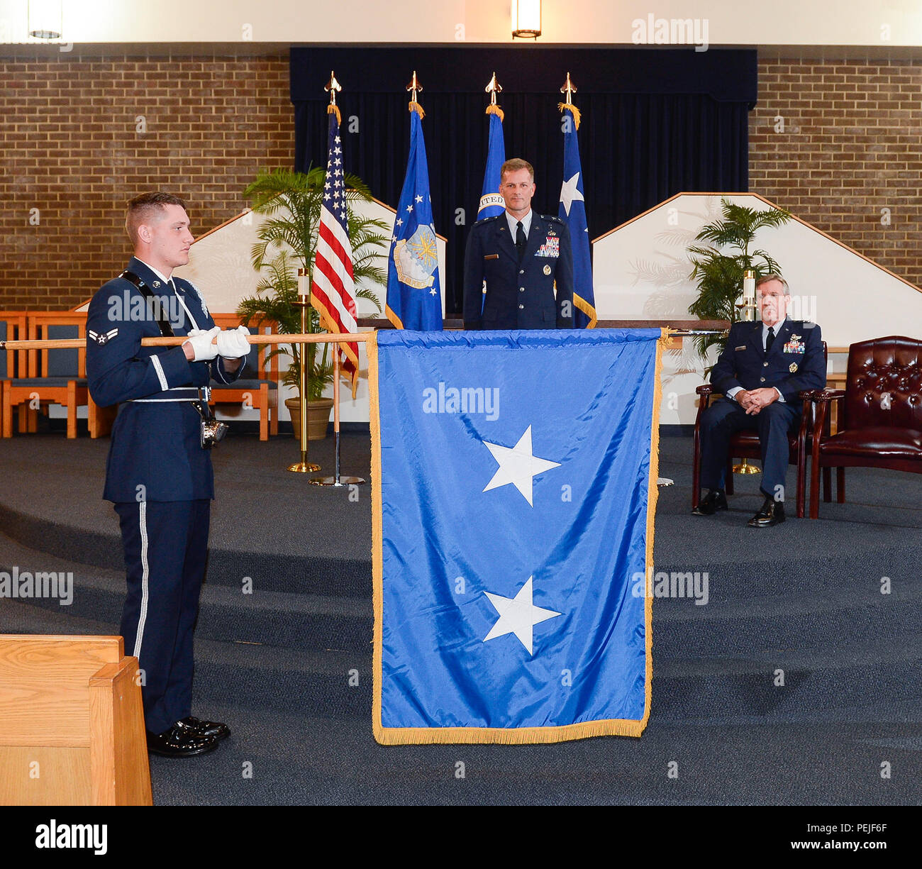 Maj. Gen. Dondi Costin, the new Chief of Chaplains, is presented his ...