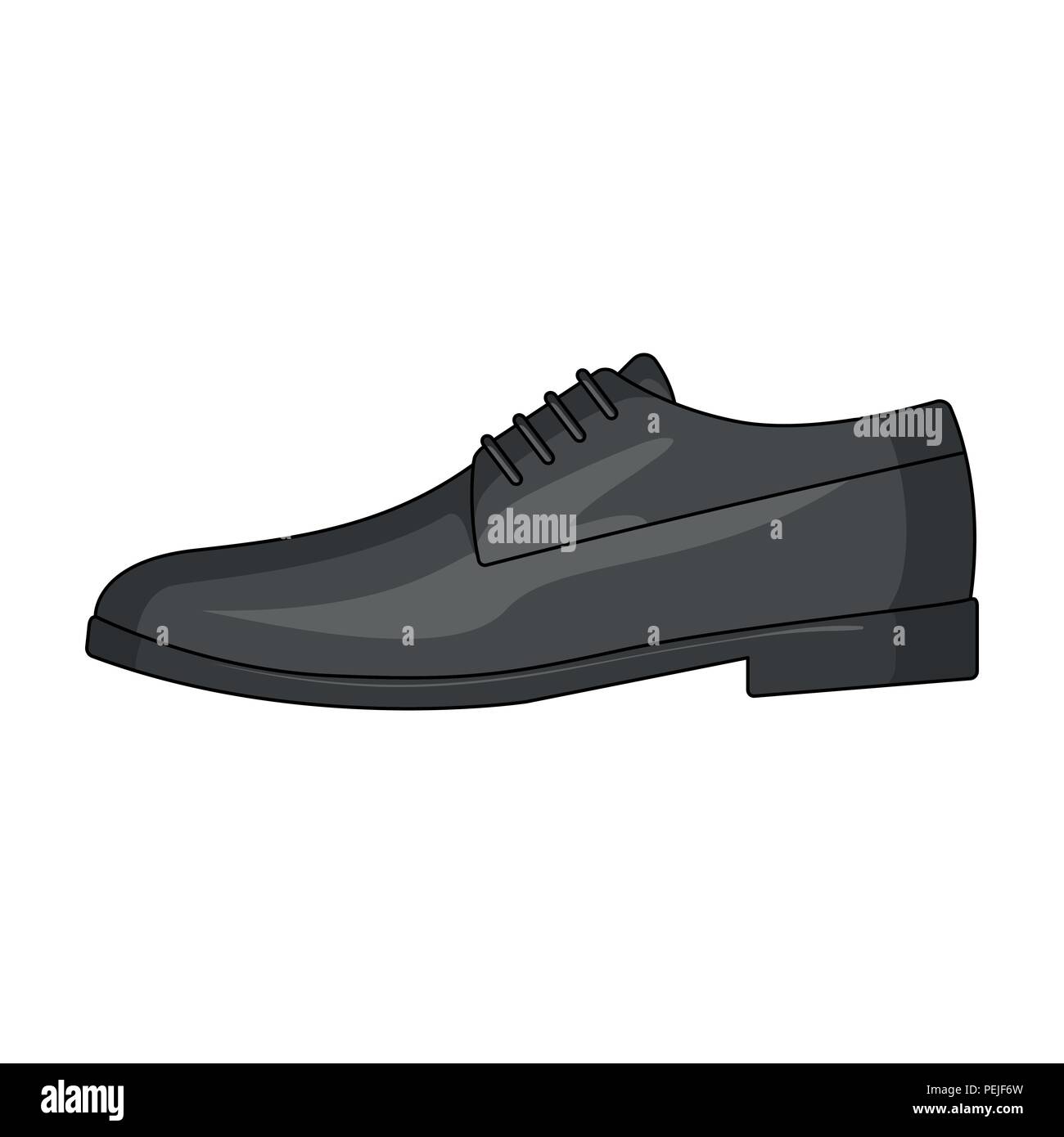 Mens leather shiny shoes with laces. Shoes to wear with a suit ...