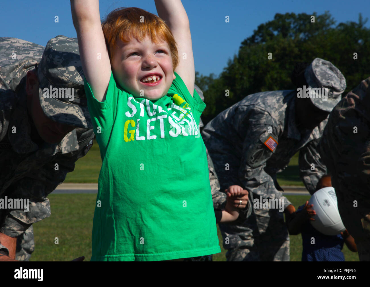 Jason george family hi-res stock photography and images - Alamy
