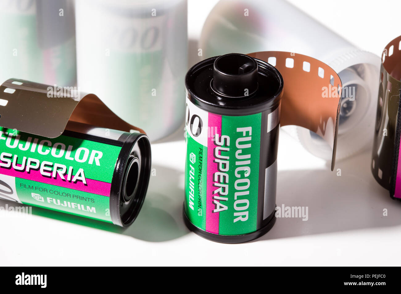 Film rolls hi-res stock photography and images - Alamy
