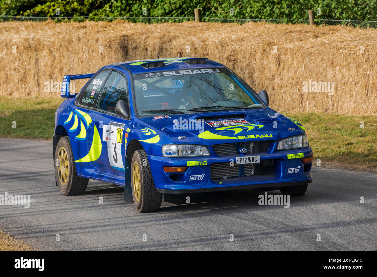 Subaru impreza wrc goodwood car hi-res stock photography and images - Alamy