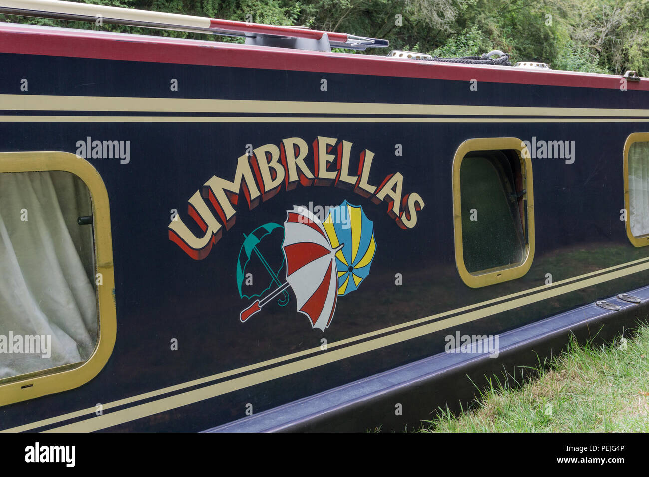 Narrowboat sign hi-res stock photography and images - Alamy