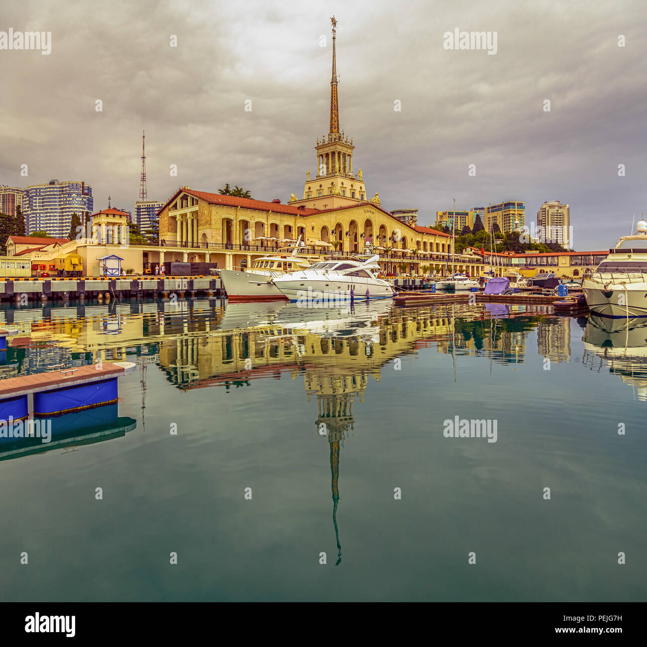 Sochi port hi-res stock photography and images - Alamy