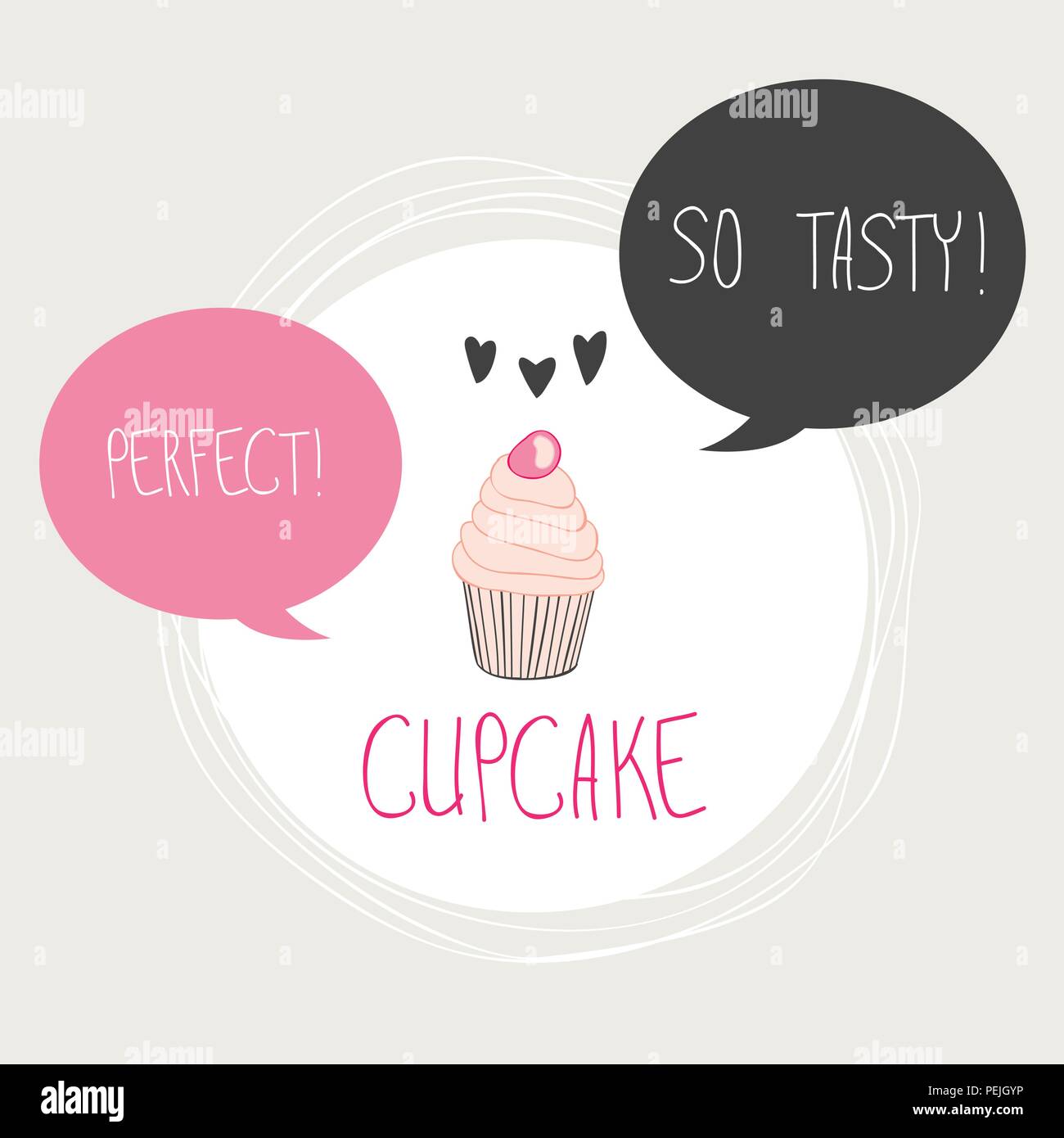 Yummy cartoon hi-res stock photography and images - Alamy