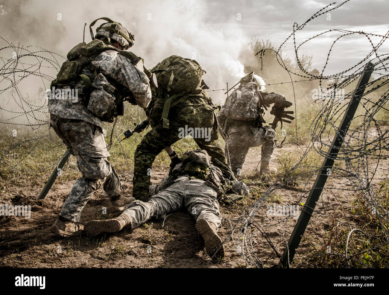 Washington Army National Guard soldiers from 1st Battalion, 161st ...