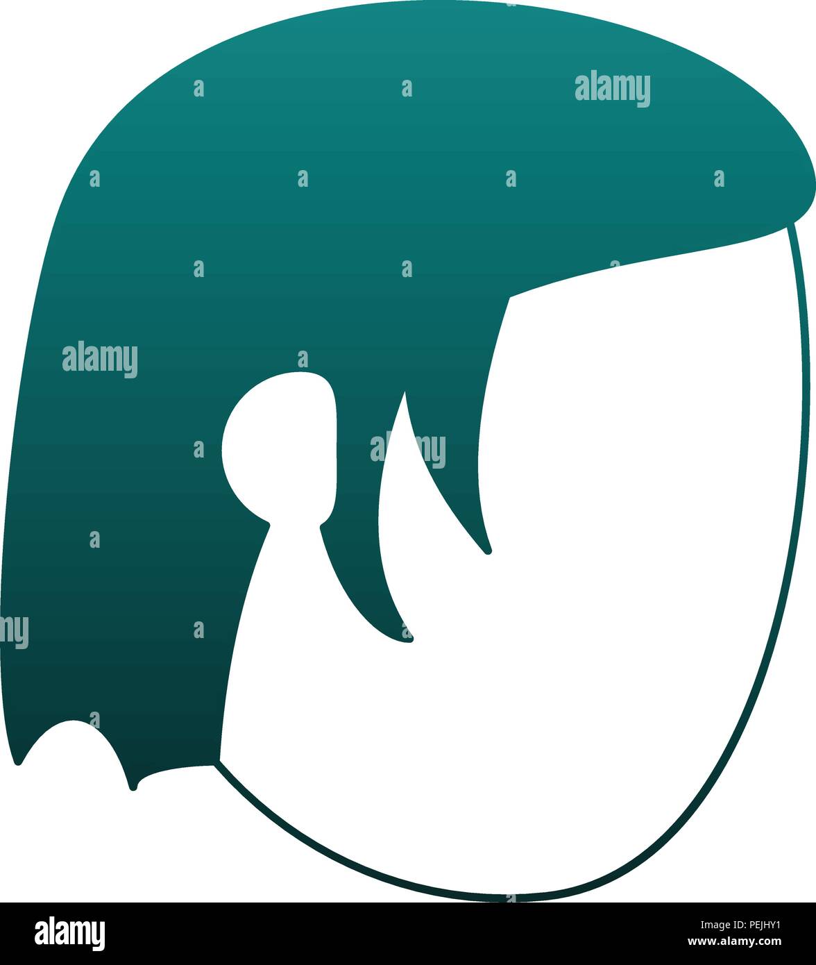 Man faceless head in blue lines Stock Vector Image & Art - Alamy