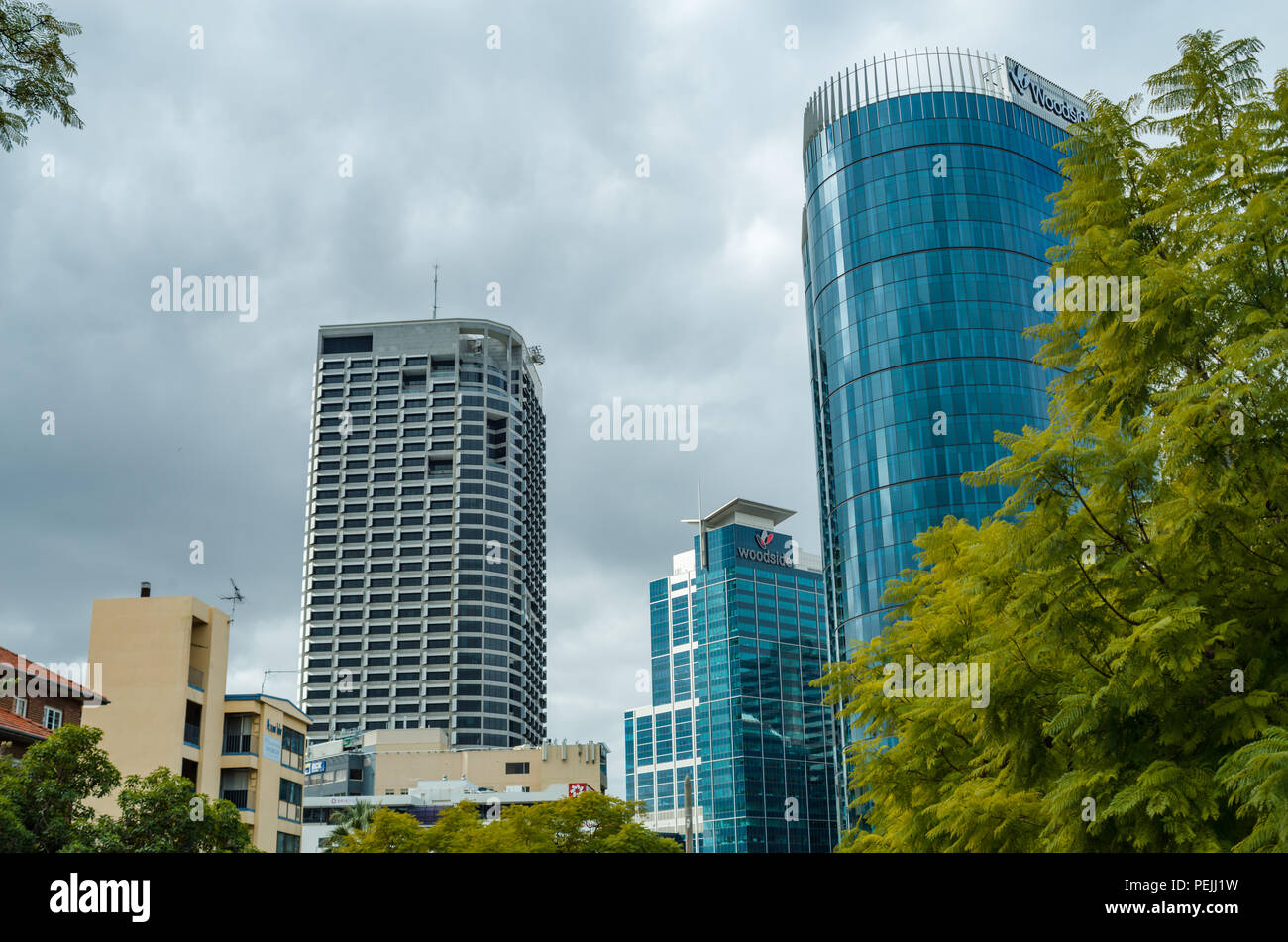 Capital Square, Buildings in Downtown Perth, Western Australia, Oceania ...