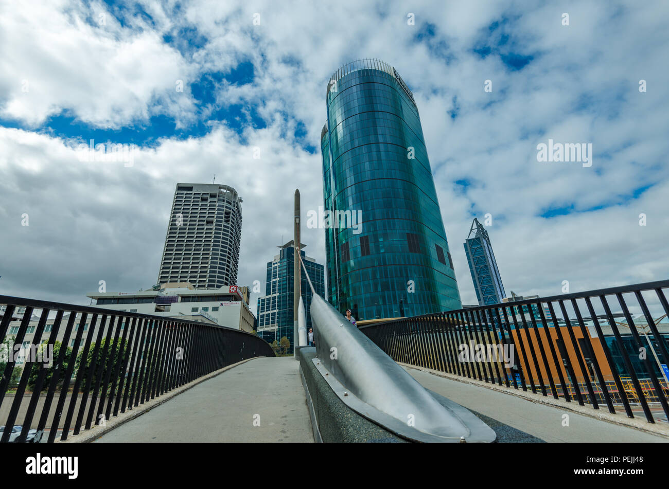 Capital Square, Buildings in Downtown Perth, Western Australia, Oceania ...