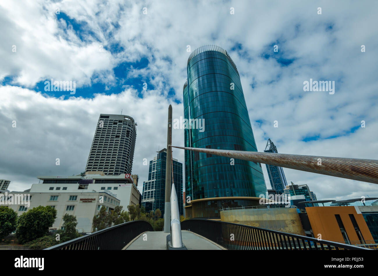 Capital Square, Buildings in Downtown Perth, Western Australia, Oceania ...