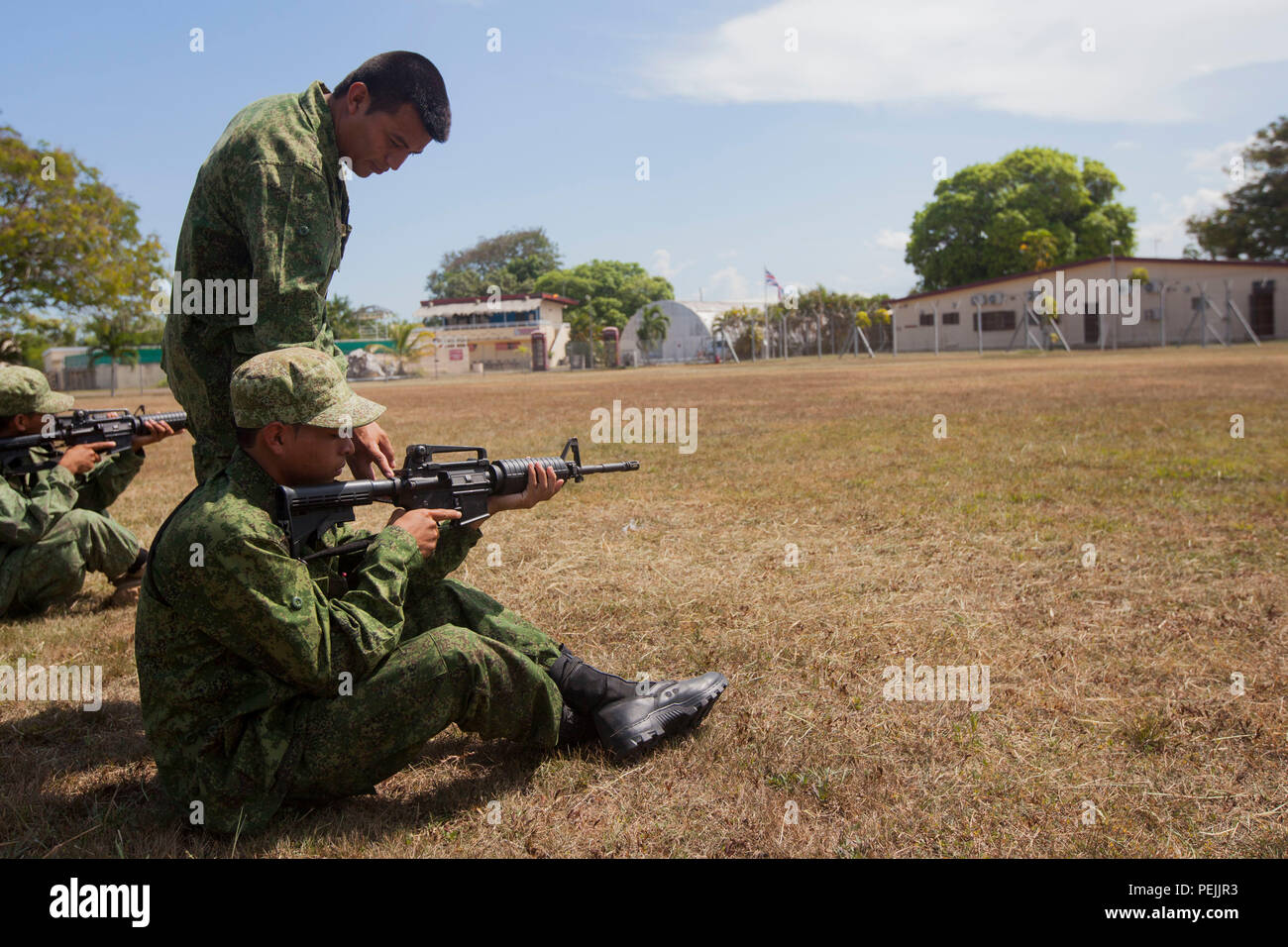 Lance Cpl. Andy Peck, infantry instructor, 2nd Battalion, Belize ...