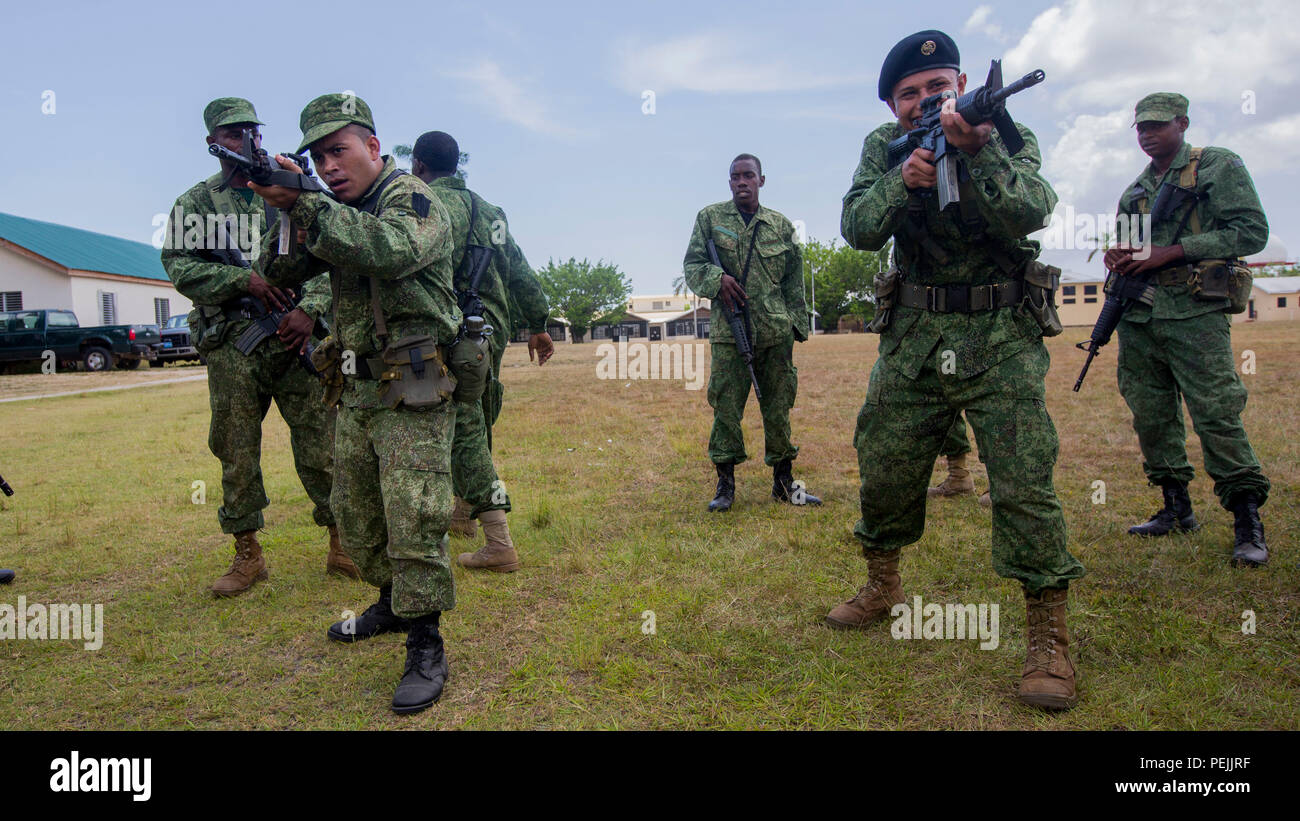 Belize defence force hi-res stock photography and images - Alamy