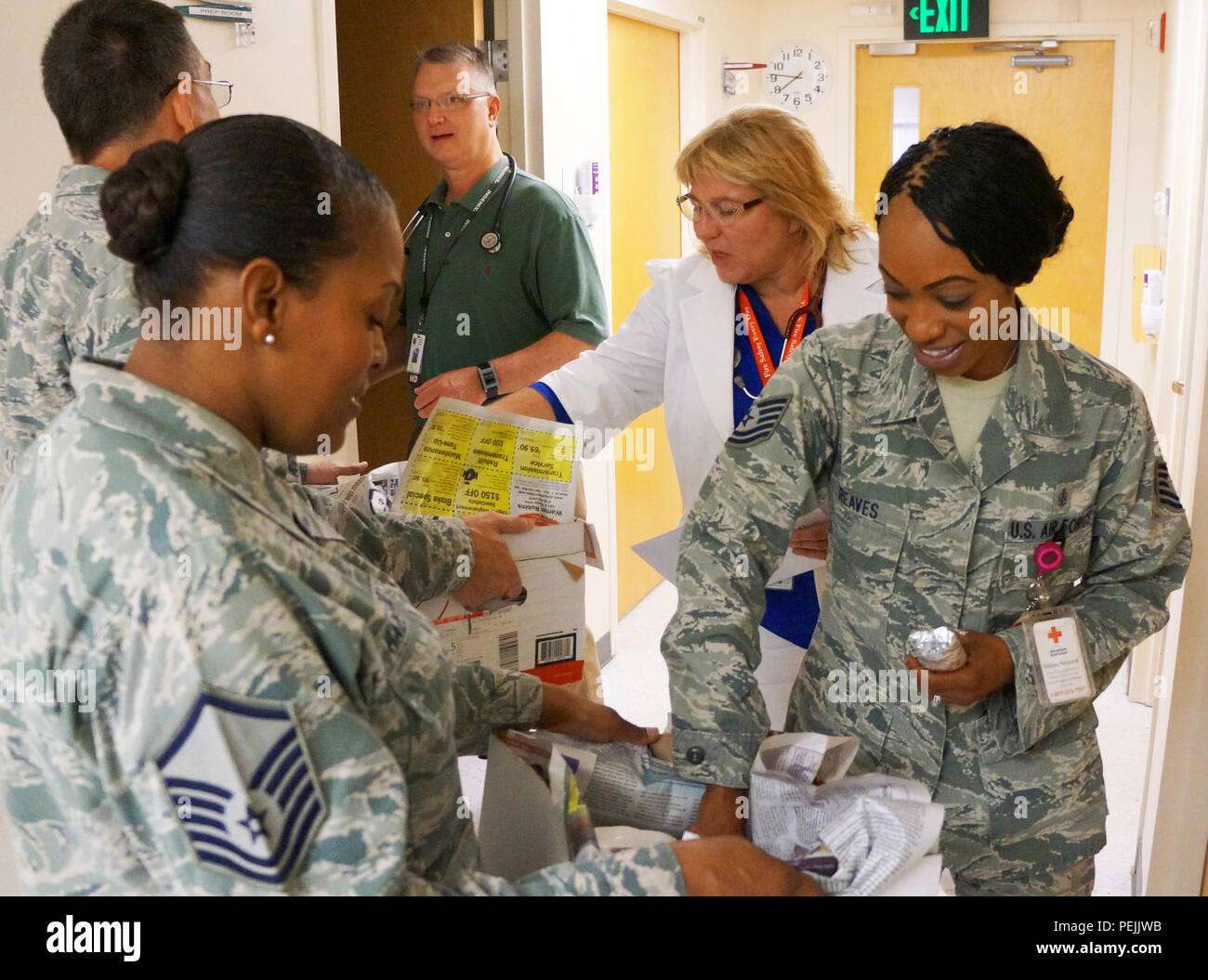 The 78th Air Base Wing Chapel showed its appreciation to Airmen on duty ...
