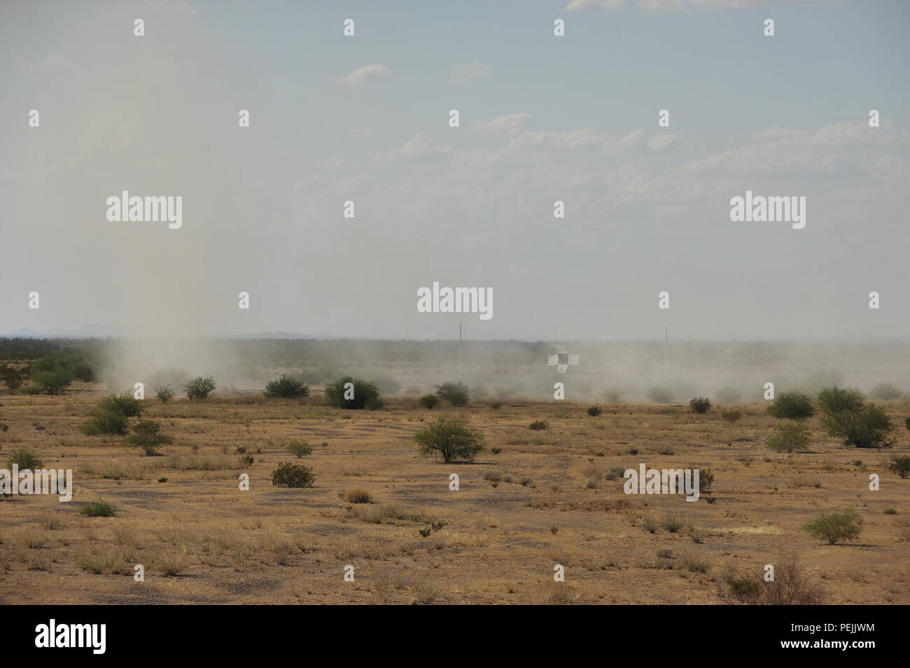 A target on the ground is shown after shots were fired in Range 2 Aug ...