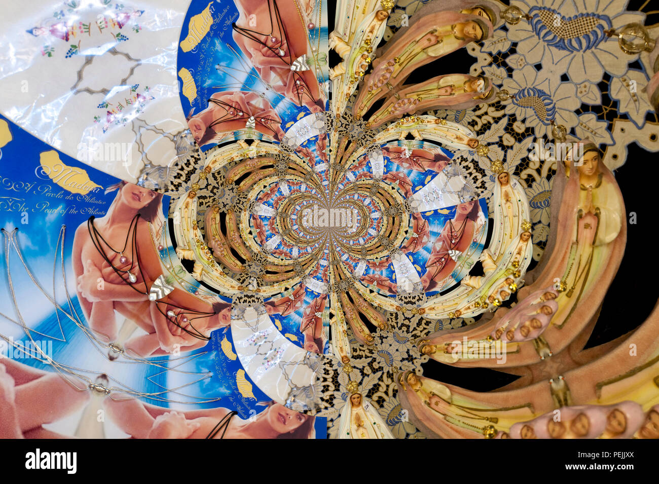 Psychedelic warped pattern hi-res stock photography and images - Alamy