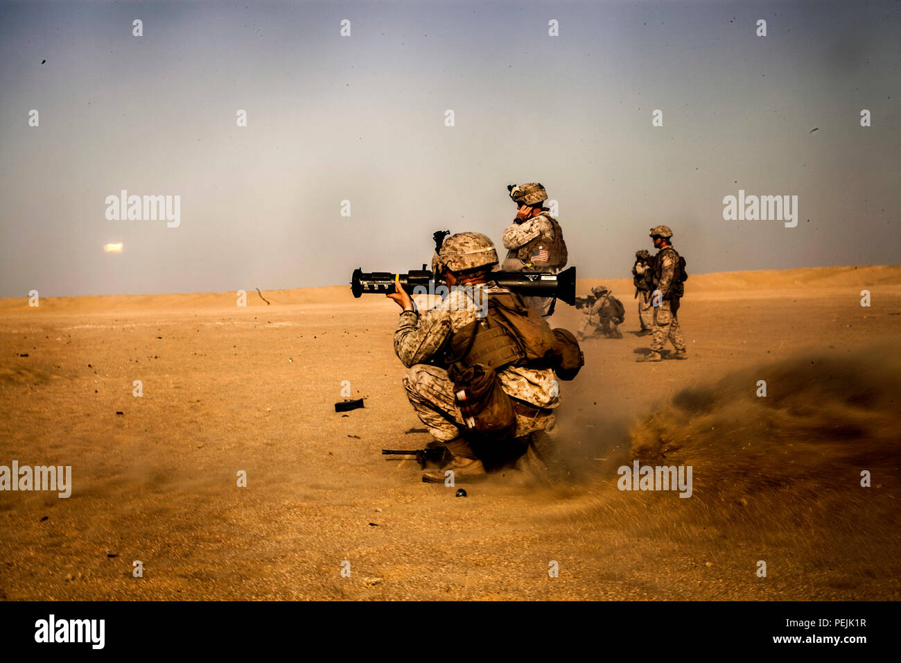 KUWAIT (Aug. 26, 2015) U.S. Marines with Battalion Landing Team 3rd ...