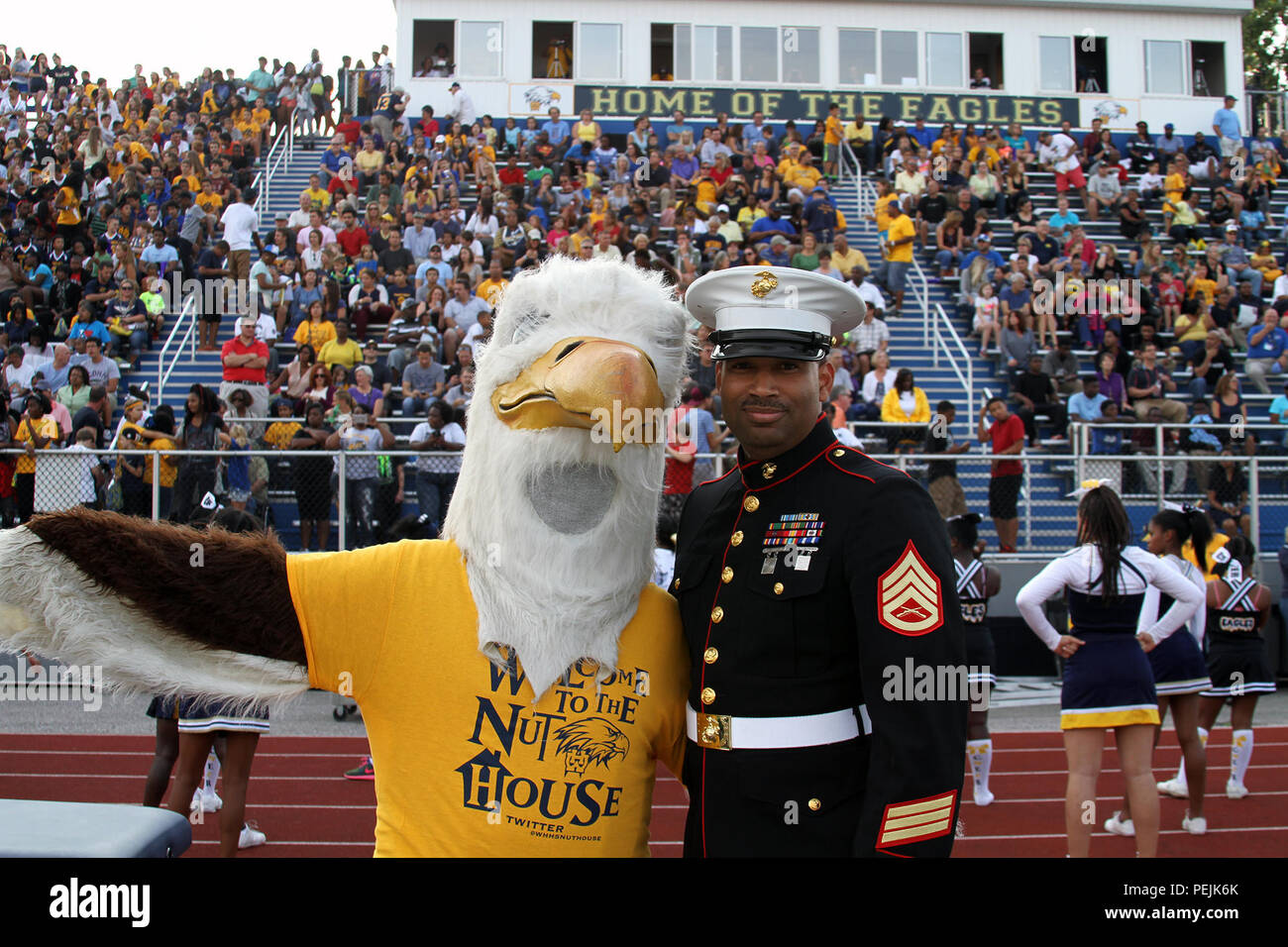 The eagles mascot hi-res stock photography and images - Alamy