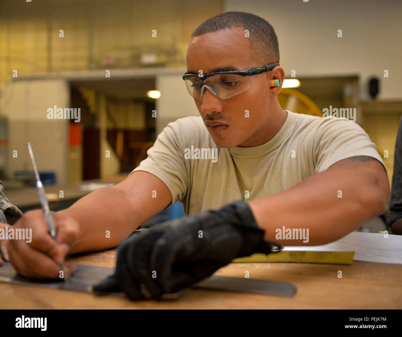 Buff metal piece hi-res stock photography and images - Alamy