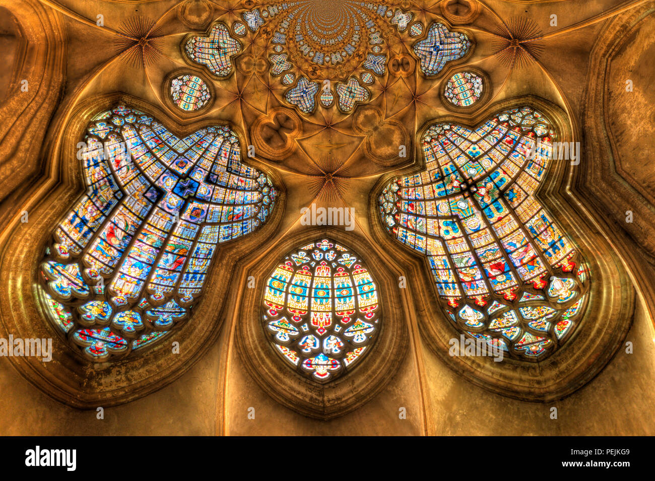 Kaleidoscopic Pattern of Architecture, based on own Reference Image ...