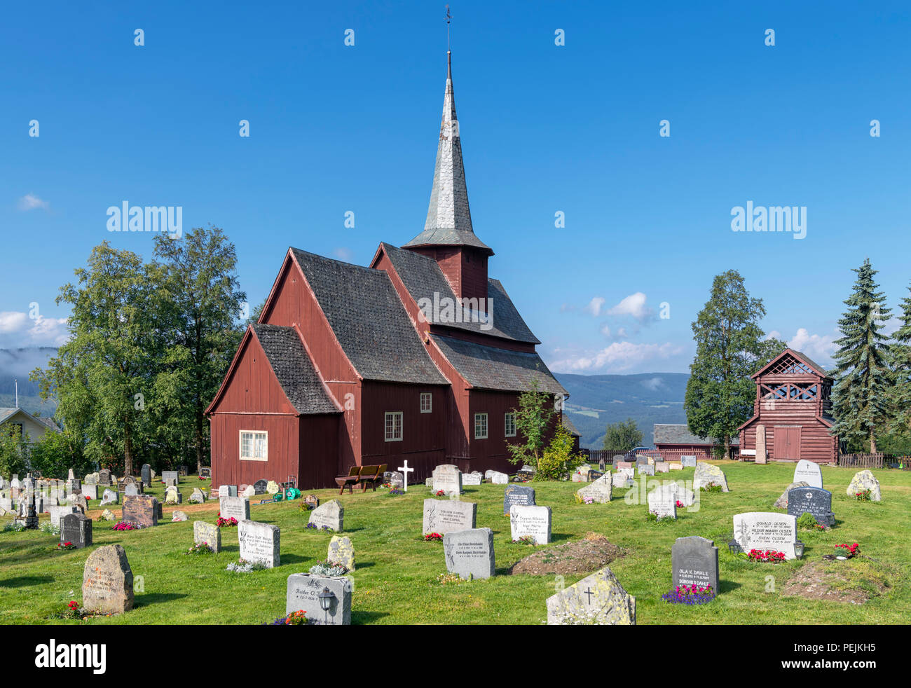 Medieval stave church hi-res stock photography and images - Alamy