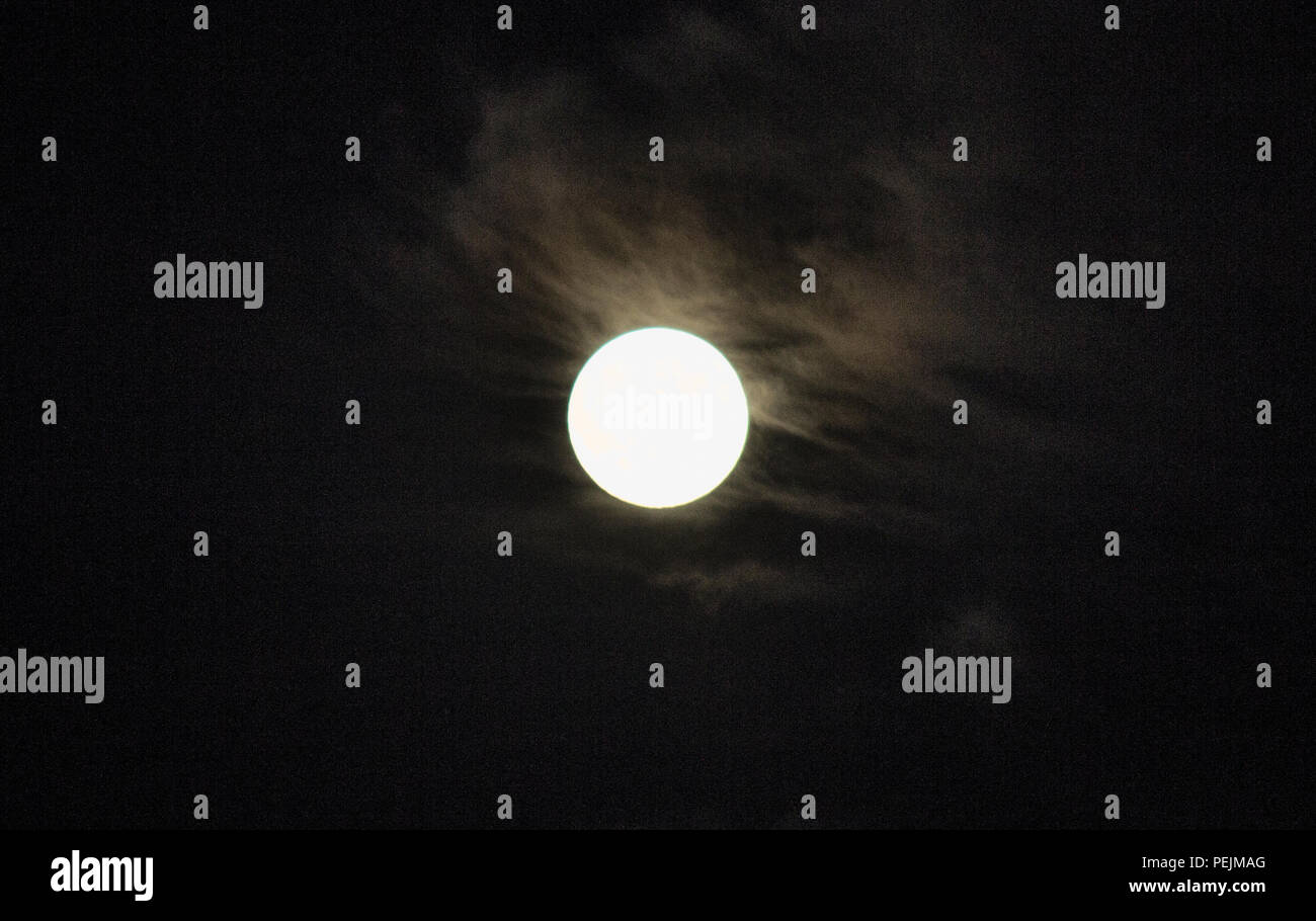 Moonrise Night Nighttime High Resolution Stock Photography and Images ...