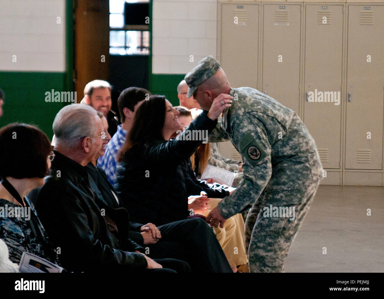 U.S. Army Maj. Joel Eberly, incoming commander of the North Carolina ...