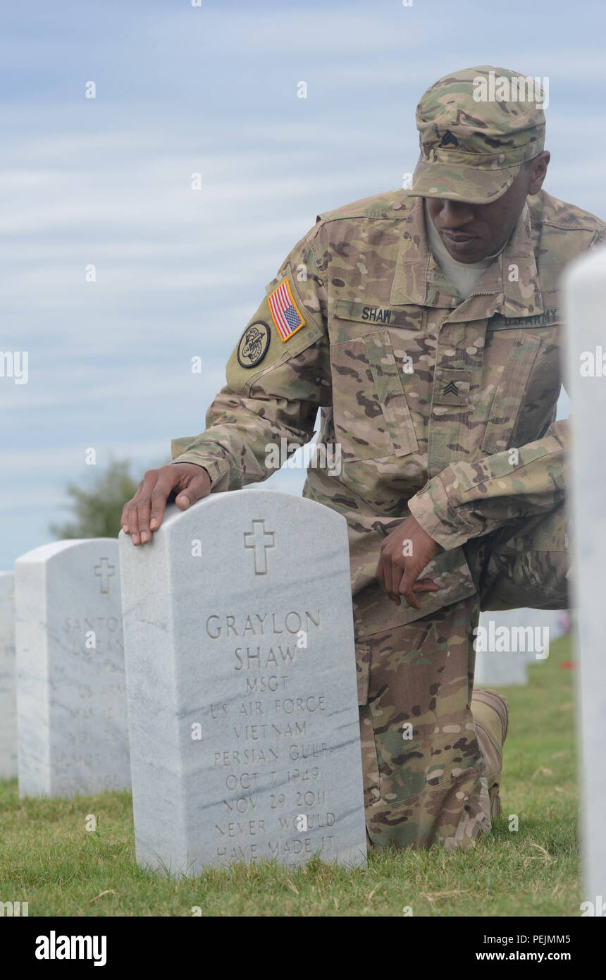 Sgt. Jayson Shaw, a unit supply specialist with 3d Cavalry Regiment ...