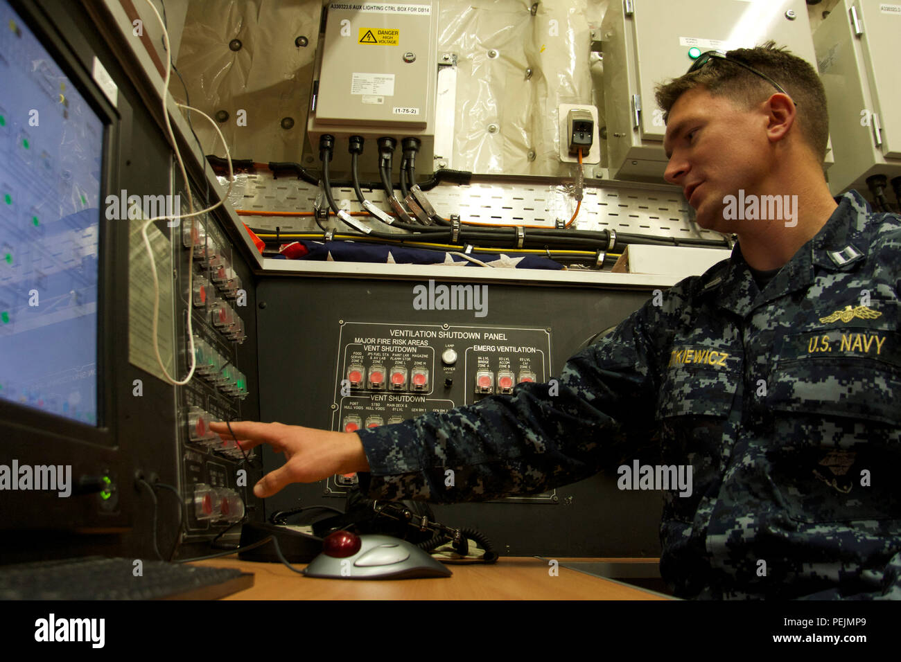 SAN DIEGO (Dec. 3, 2015) Lt. Todd Kutkiewicz, a Navy Reservist assigned ...