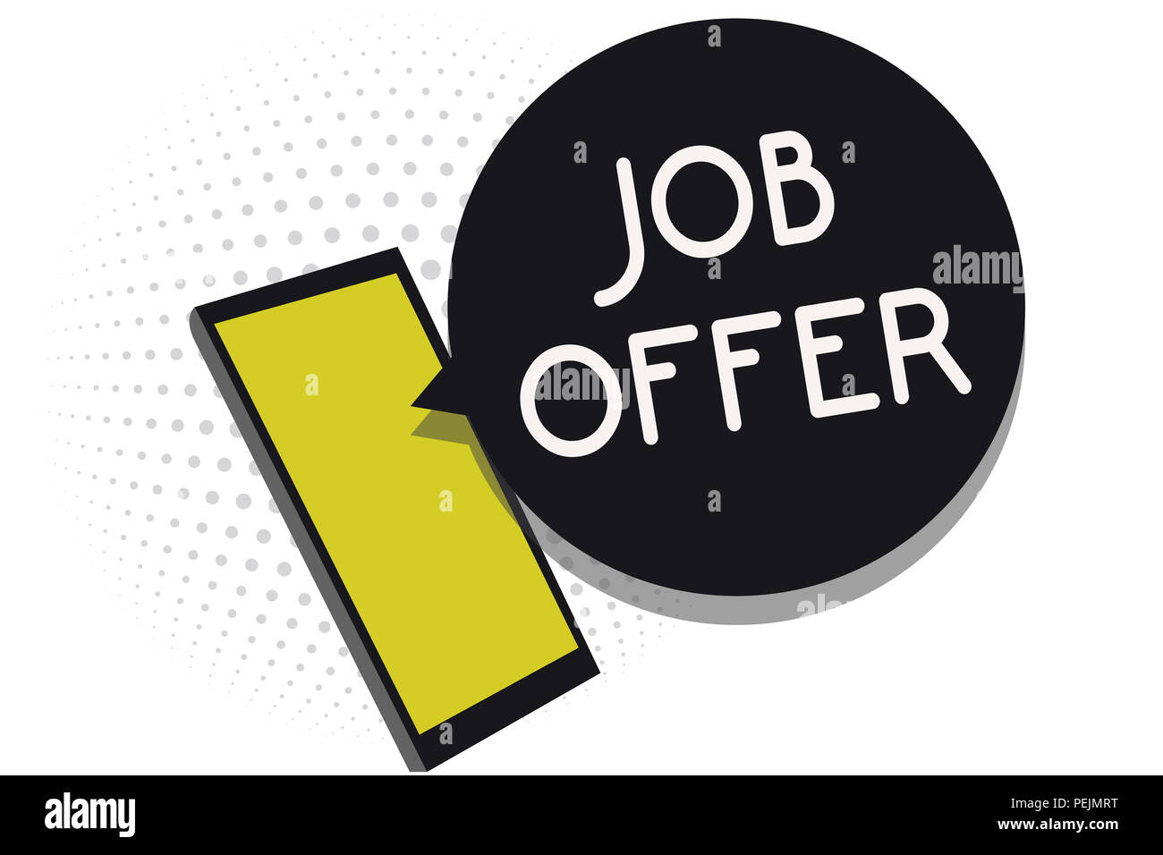 Employment request Cut Out Stock Images & Pictures - Alamy