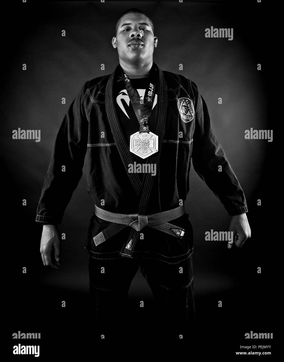 Brazilian jiu jitsu athlete hi-res stock photography and images - Alamy