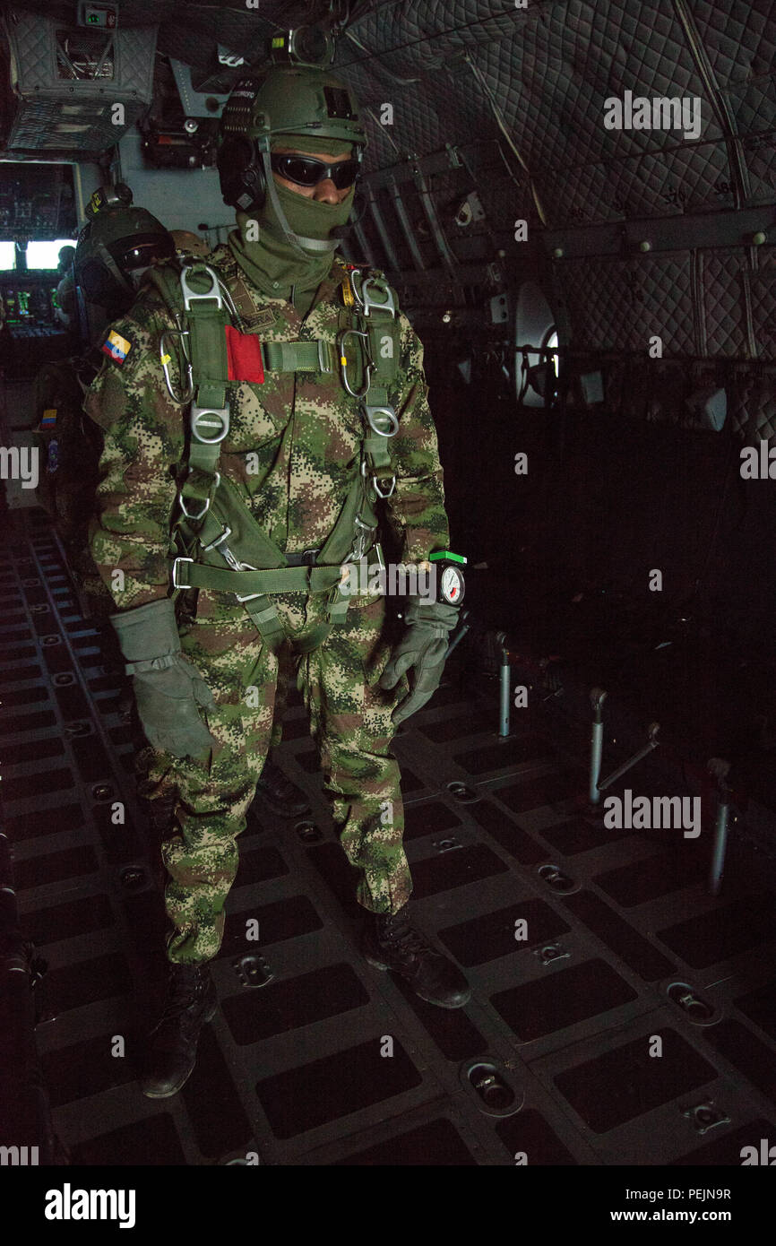 Columbian Staff Sgt. Jesus Mosquera, assigned to Columbian Special ...