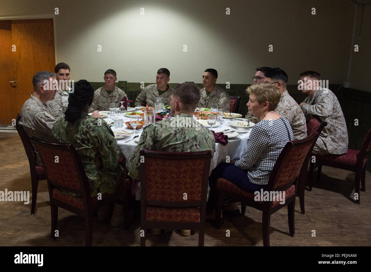 Ellyn Dunford Wife U S Marine Stock Photos & Ellyn Dunford Wife U S ...