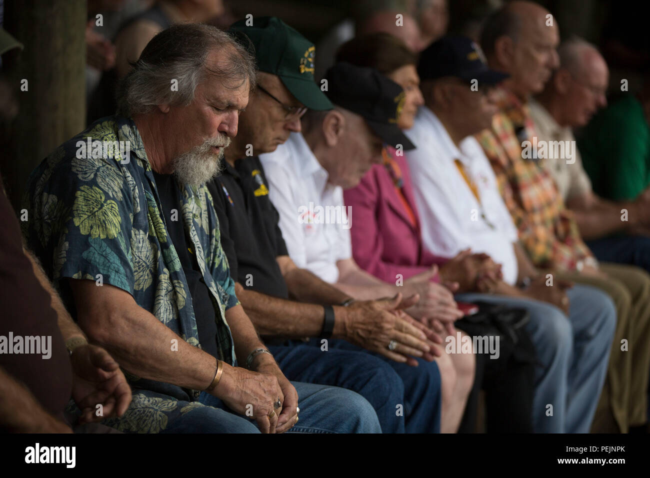 U.S. Marine veterans of the Vietnam War and members of the Force Recon ...