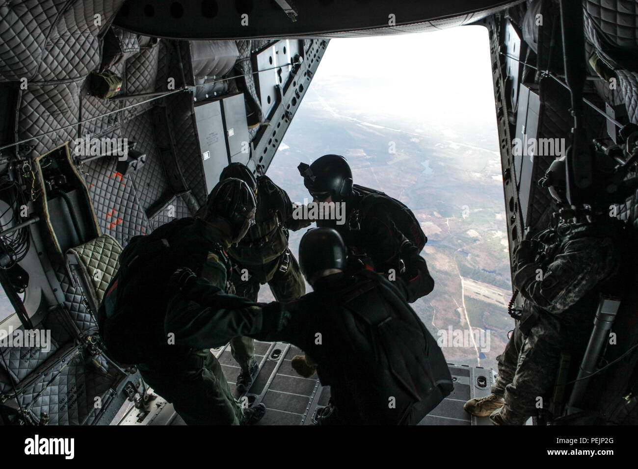 U.S. Army Special Operations Command Parachute Team "Black Daggers", U ...