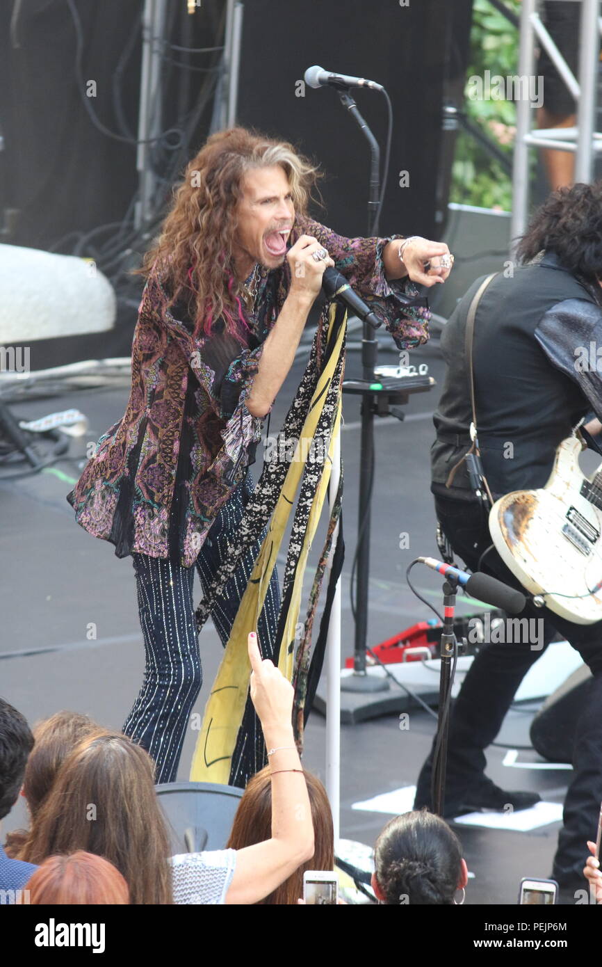 Steven Tyler on the Today Show 8/15/2018 on the Today Sh ow 8/15/2018 ...