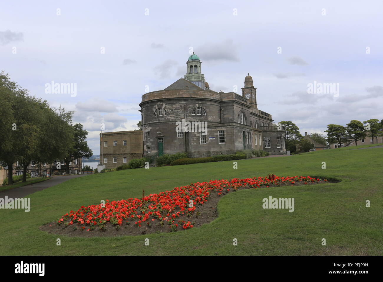 Exterior of Bo'ness town hall Bo'ness Scotland August 2018 Stock Photo ...