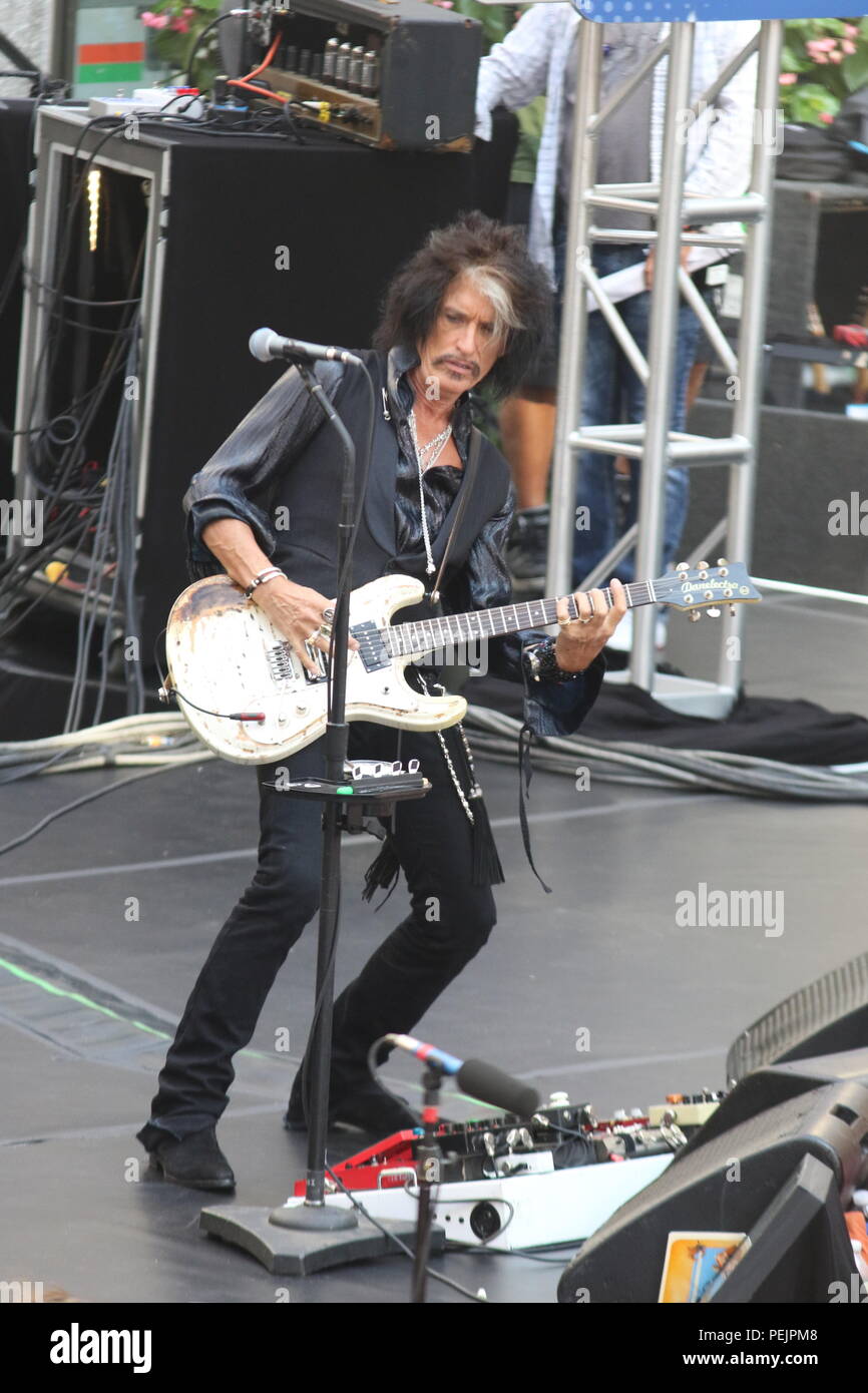 Joe Perry on the Today Show 8/15/2018 Photo by John Barrett/PHOTOlink ...