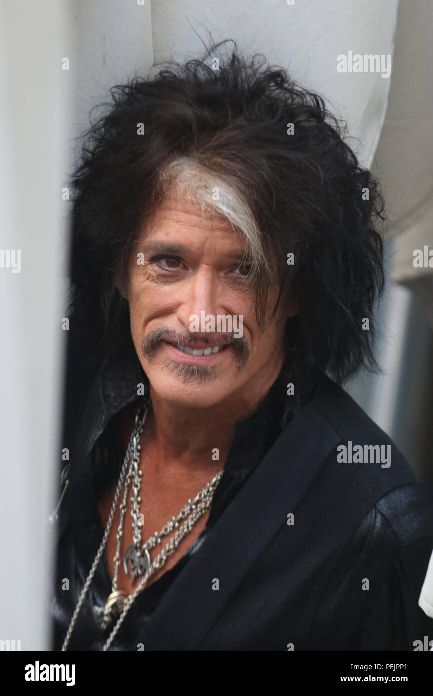 Joe Perry on the Today Show 8/15/2018 Photo by John Barrett/PHOTOlink ...