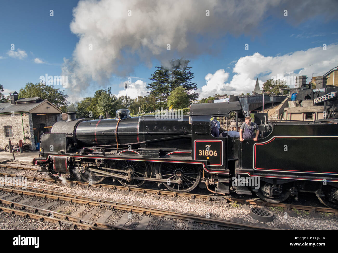 Swanage Railway train station, Swanage, Dorset, UK Stock Photo - Alamy