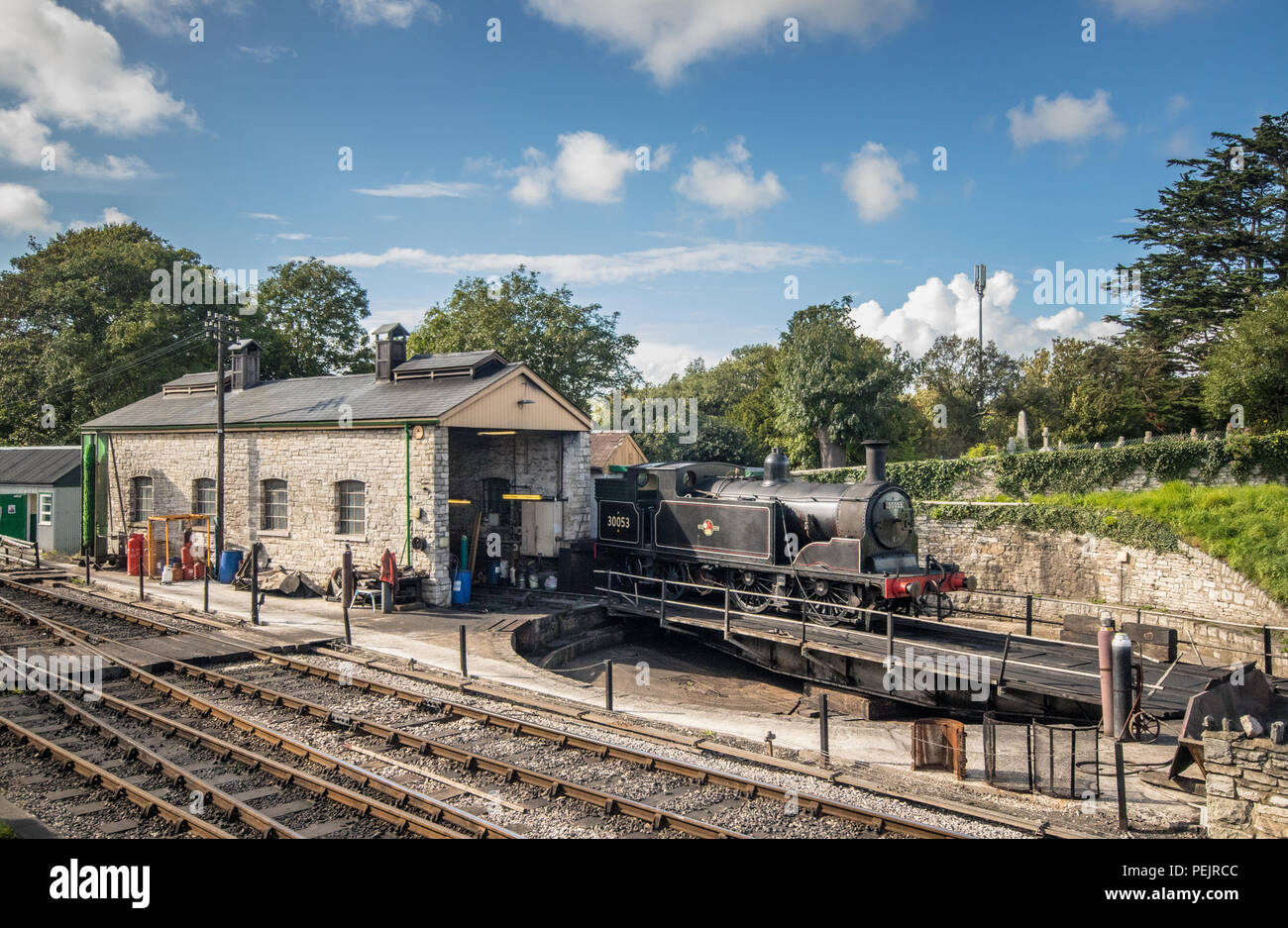 Swanage railway rolling stock hi-res stock photography and images - Alamy
