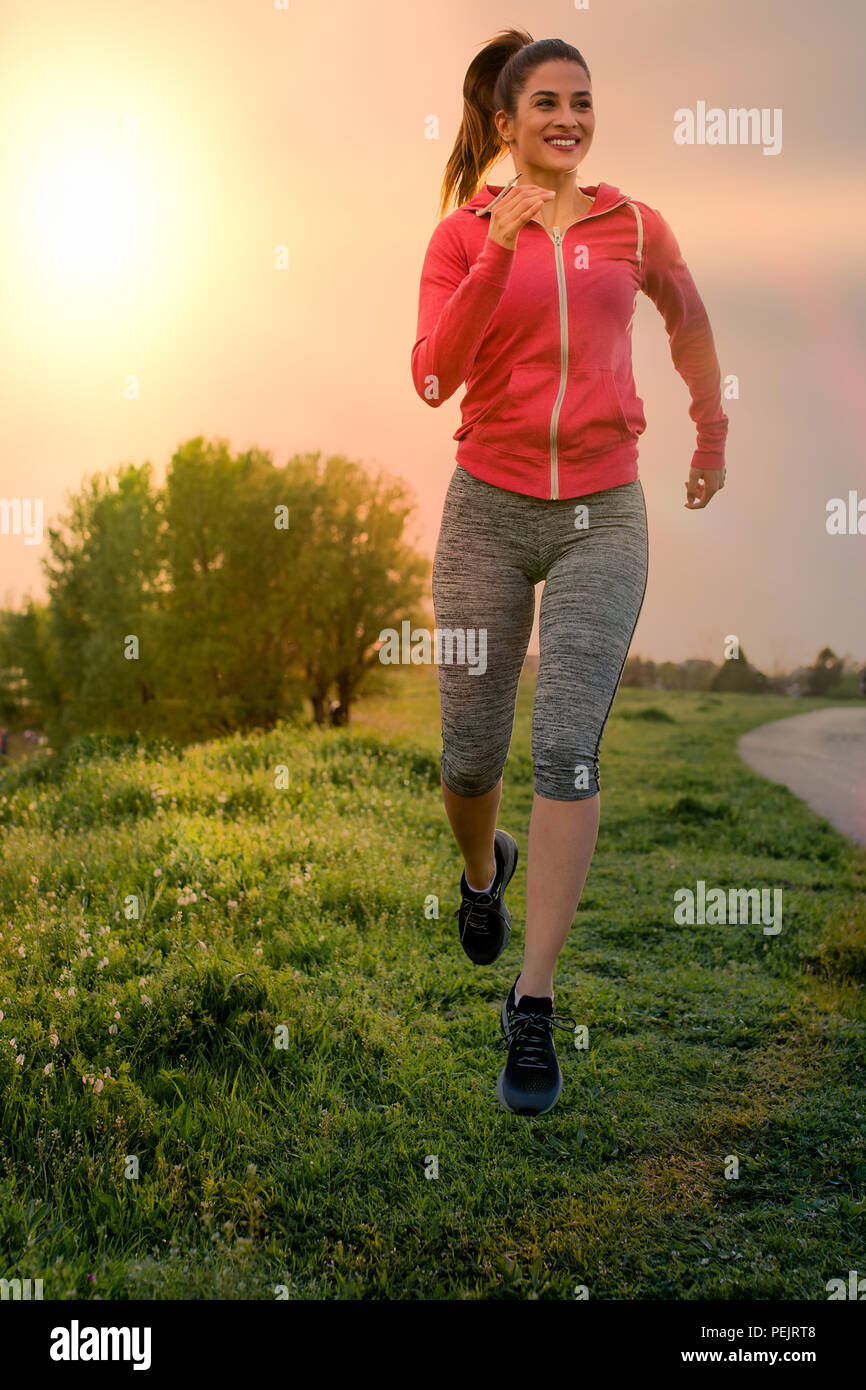 Run in nature hi-res stock photography and images - Alamy