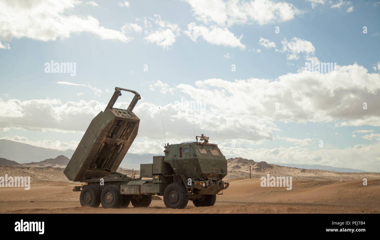 Battery S, 5th Battalion, 11th Marine Regiment uses their M142 High ...