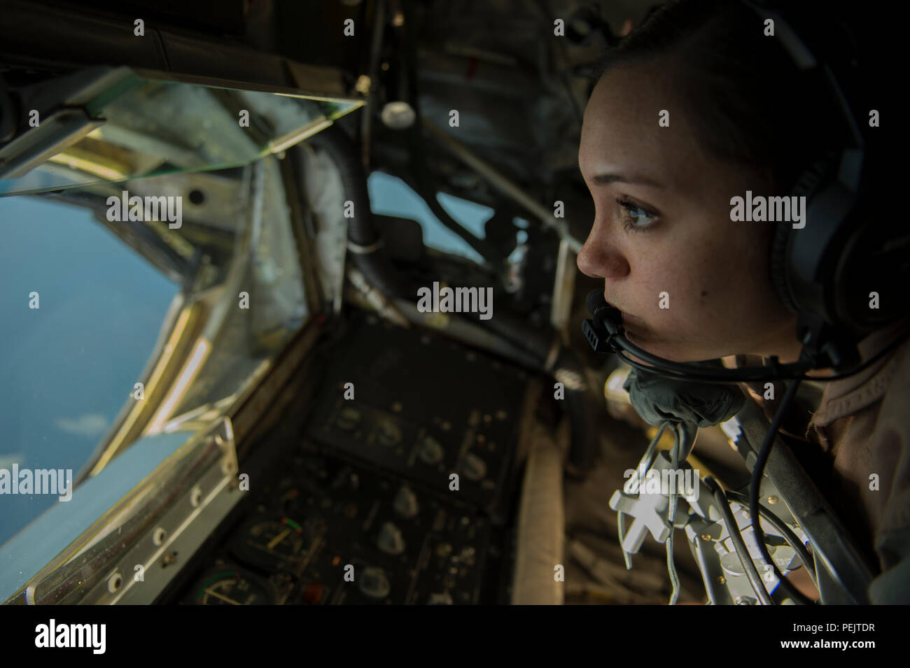 U.S. Air Force Staff Sgt. Amanda Ampey from the 340th Expeditionary Air ...