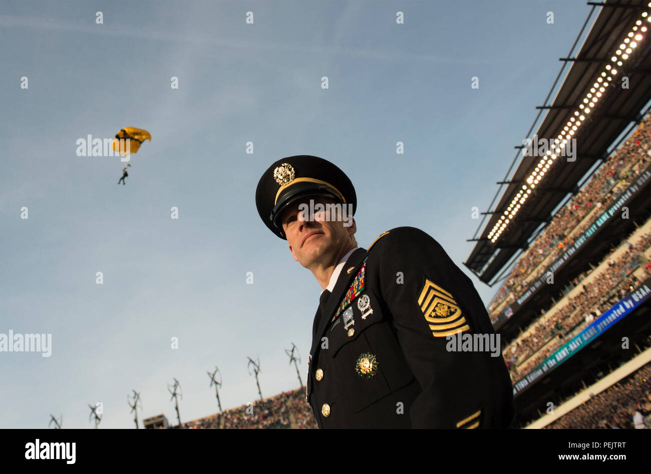 Sergeant Major of the Army, Daniel A. Dailey, observes the U.S. Army ...