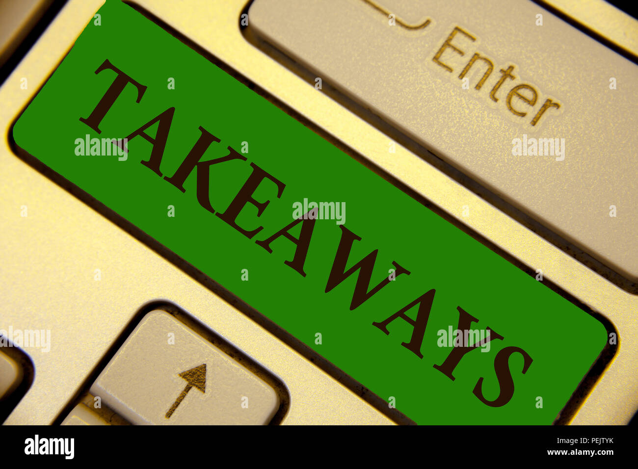 Key takeaways hi-res stock photography and images - Alamy