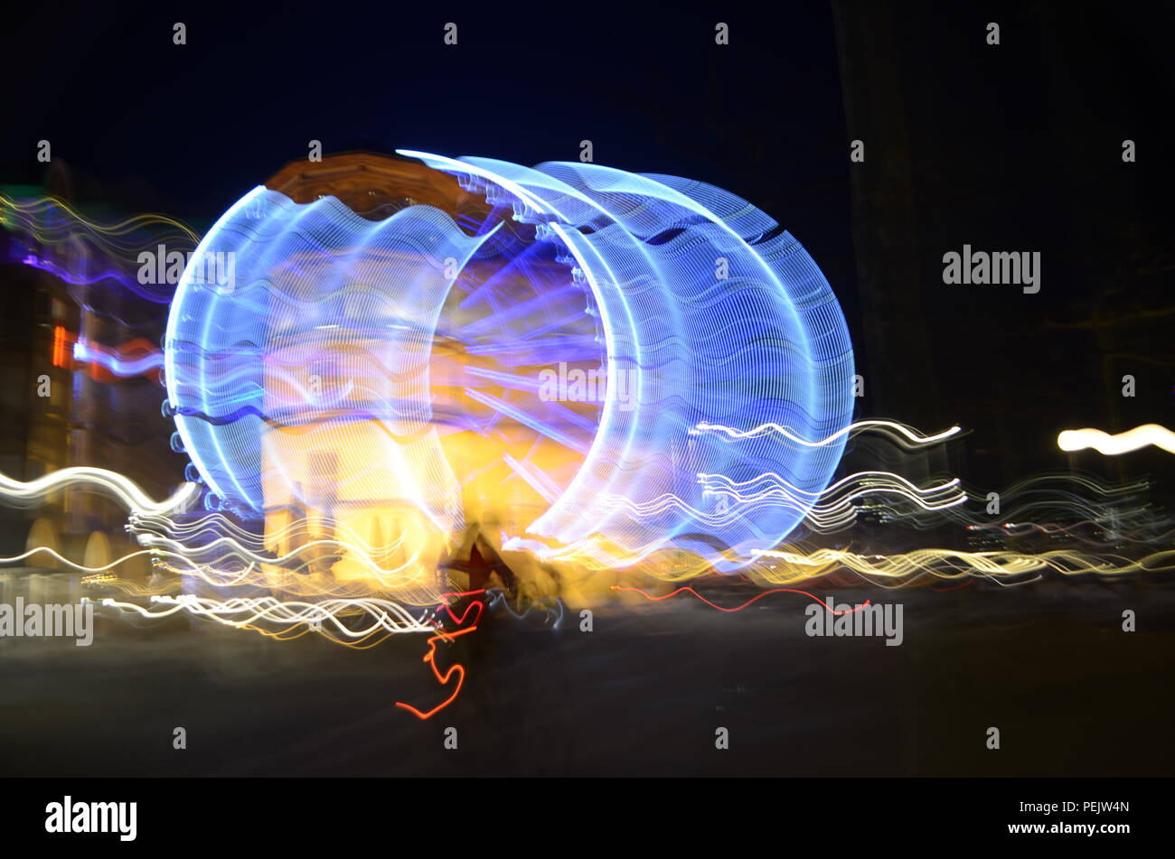 Movement and lights Stock Photo - Alamy